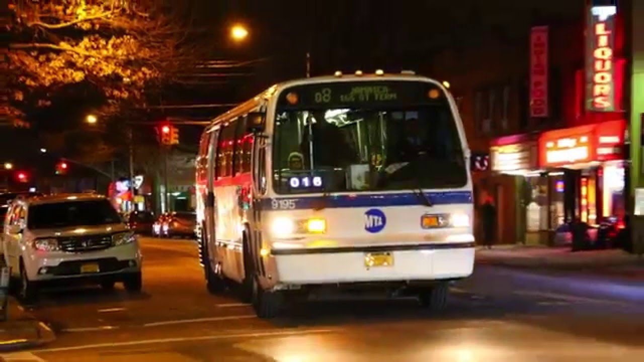 MTA Bus Company 1996 Nova Bus RTS-06 9195 On The Q8 @ 101st Avenue ...