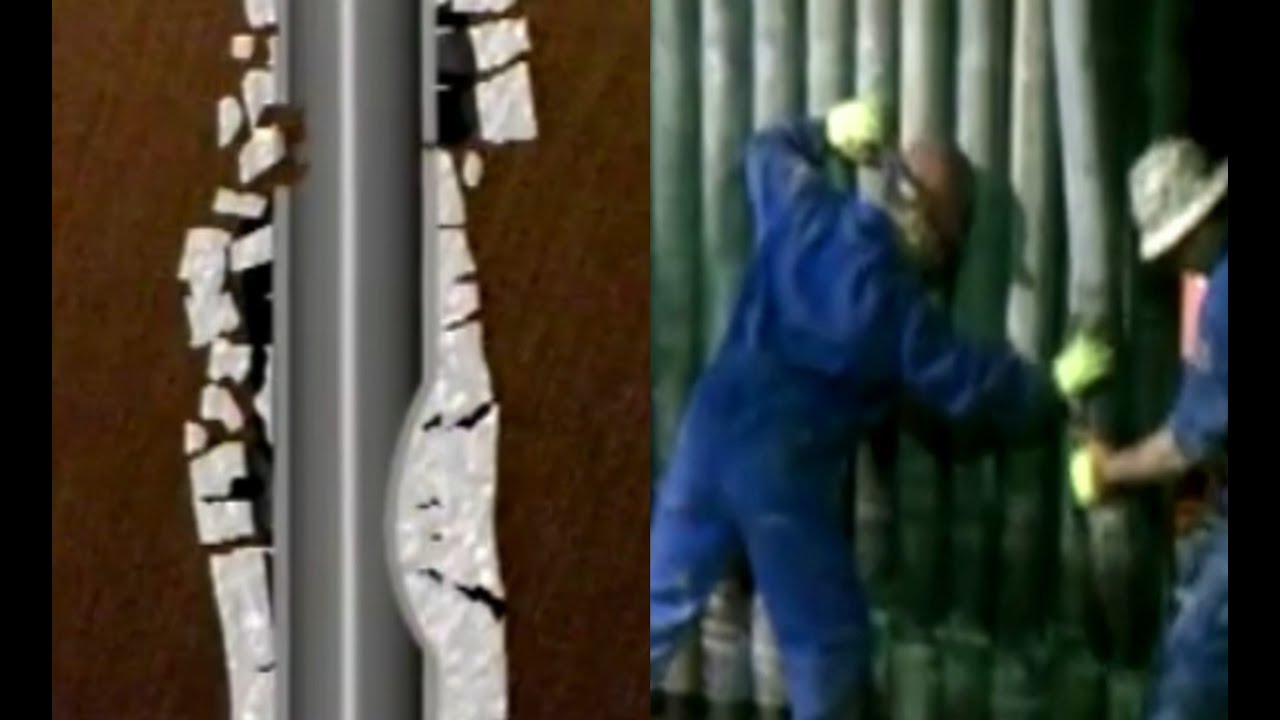 Alineación de pozo de agua / rectificación de tuberia de ademe - YouTube