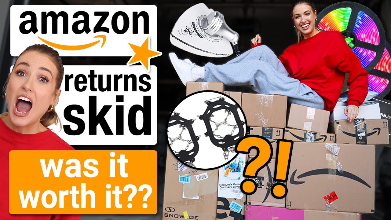 I Bought a $700 AMAZON RETURNS SKID - was it ACTUALLY worth it?? - YouTube