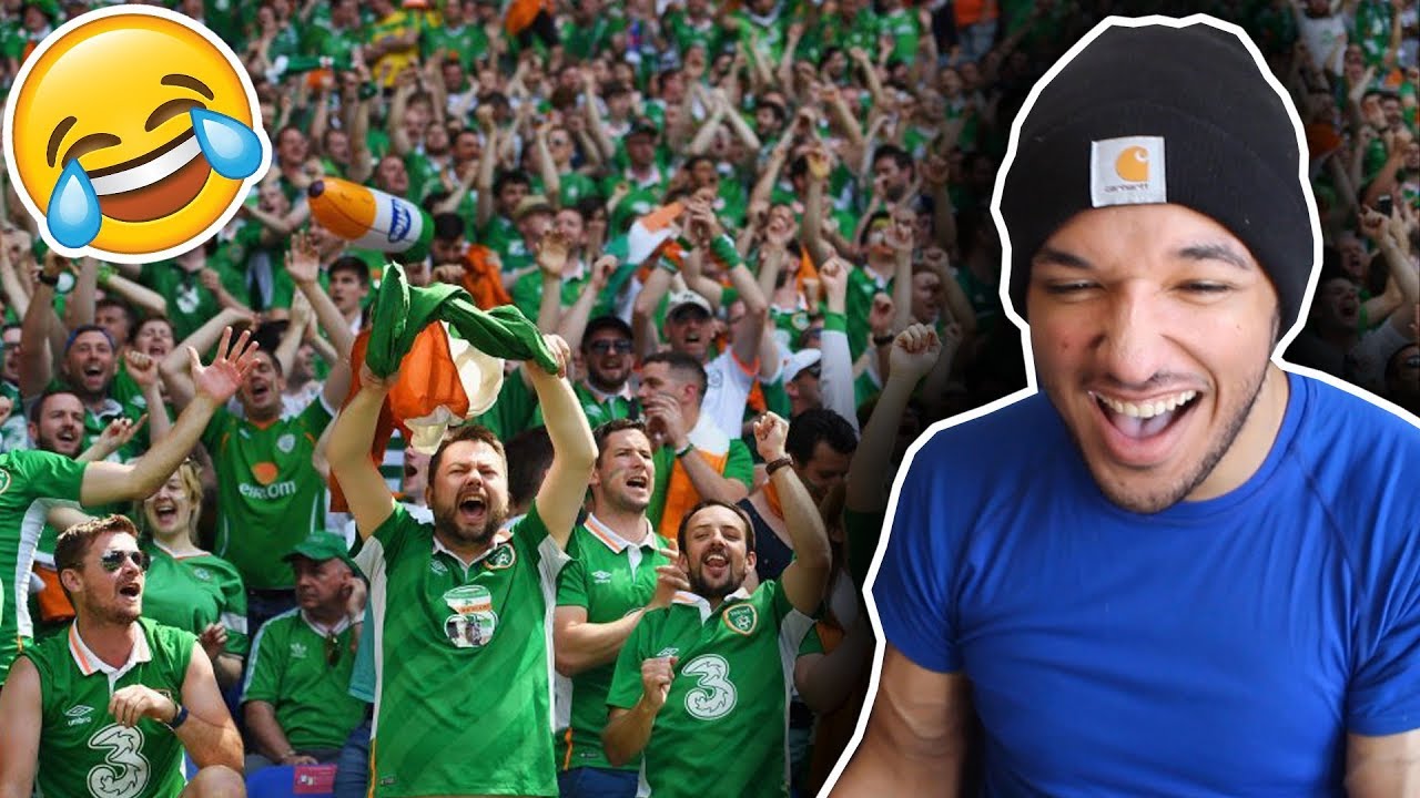 FUNNY AF!! IRISH FANS AT EURO 2016 || REACTION (Ireland & Northern ...