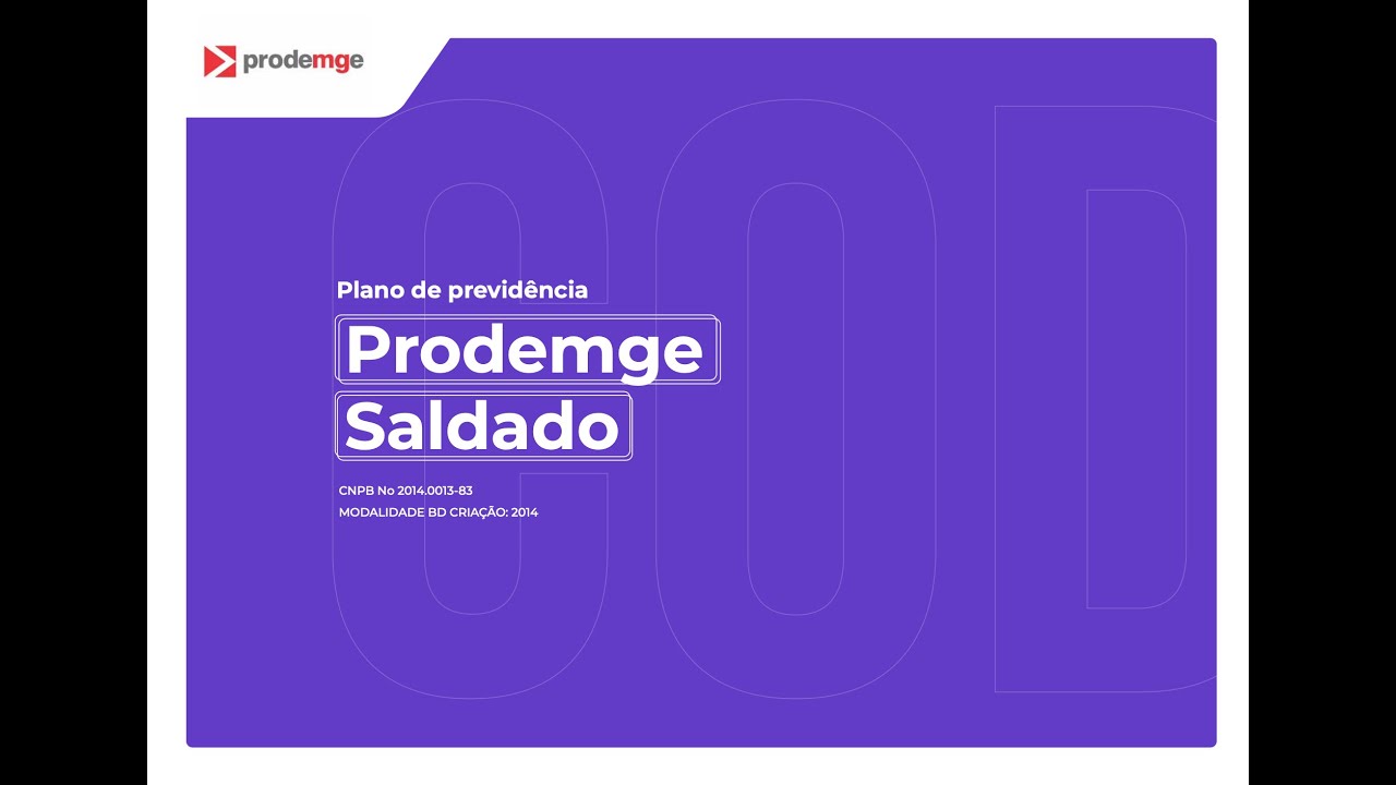 Prodemge Saldado - 2020 - YouTube