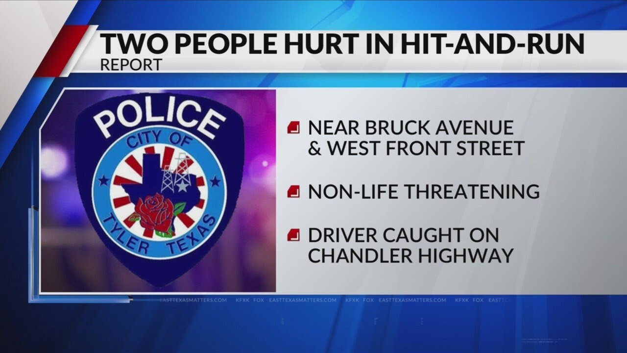 Man arrested after injuring two pedestrians in Tyler crash - YouTube