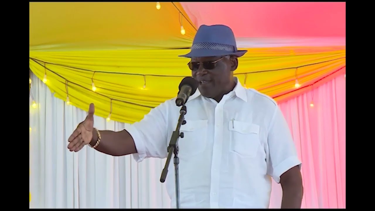 'Let me speak in Kamba Translate for him Wambua ~ Johnstone Muthama ...