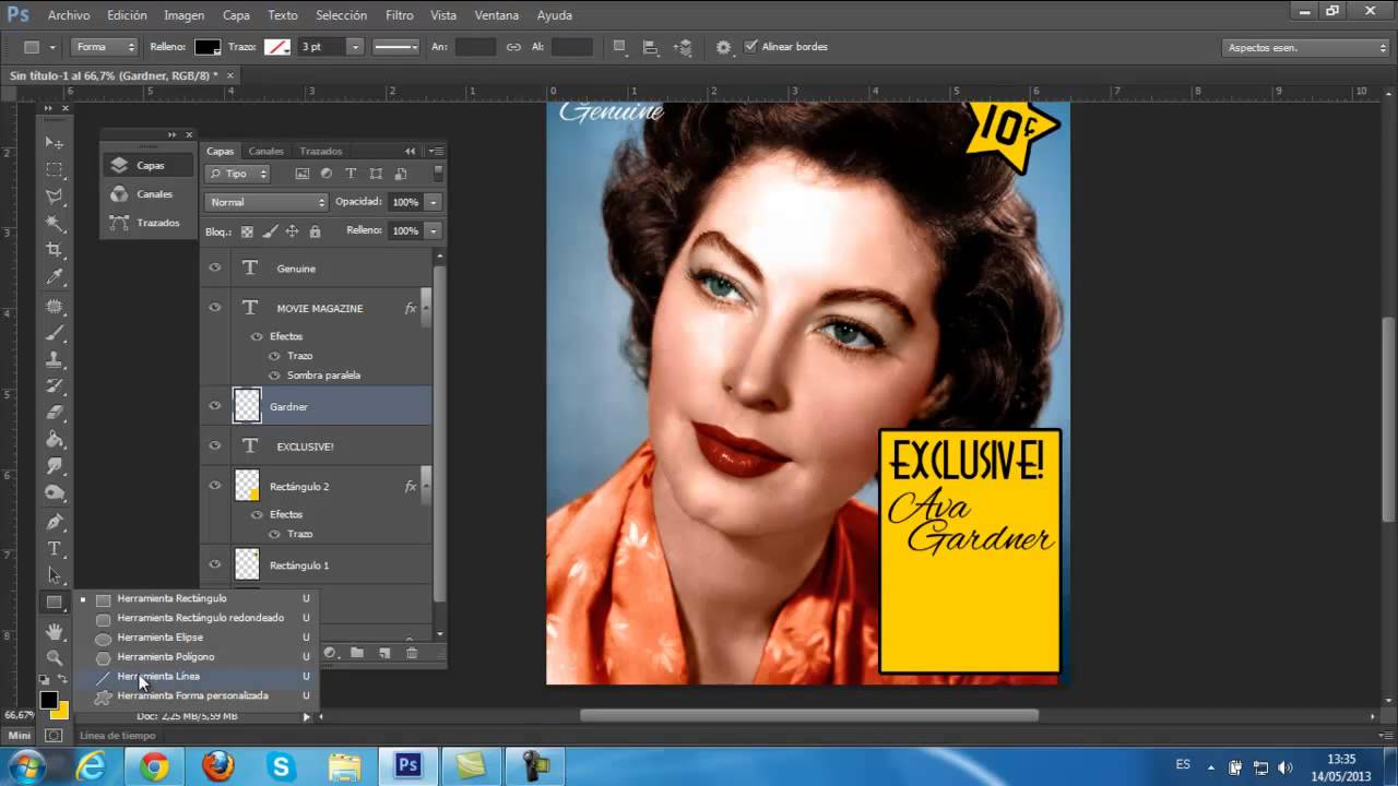 PHOTOSHOP EN UN FLASH 21 - YouTube