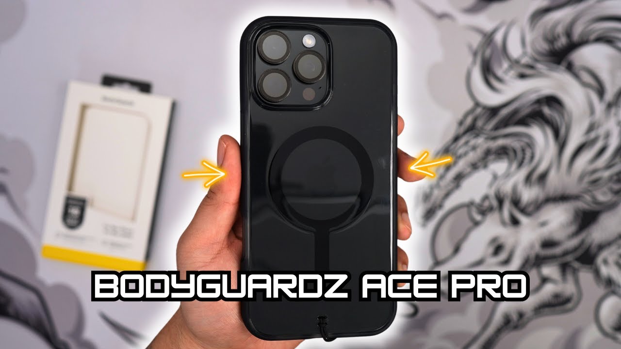 BodyGuardz ACE PRO Case for iPhone 16 Pro Max : Smoke / Black - YouTube