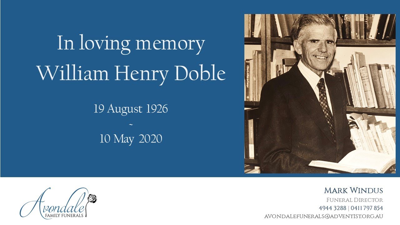 We remember Bill Doble - YouTube