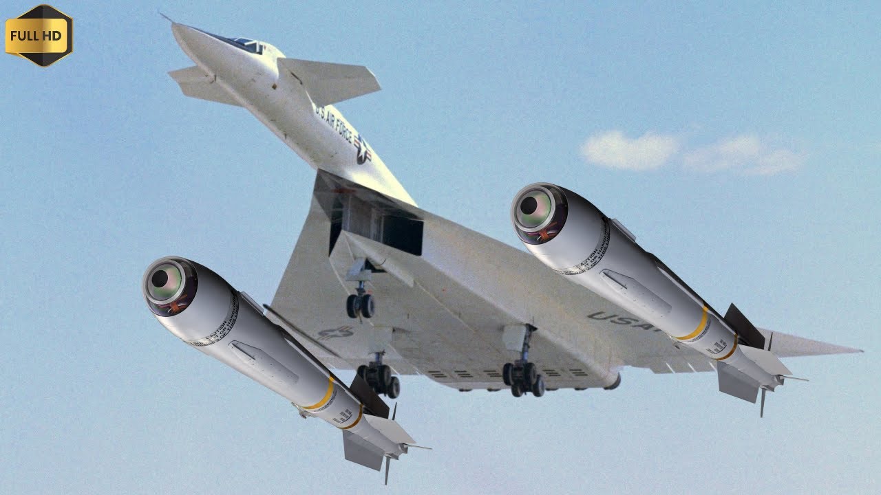 XB 70 Valkyrie - XB-70 - World's Fastest Bomber - Fighter Jet - YouTube