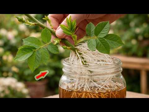 Gül Köklerinin Sadece Birkaç Günde Hızla Büyümesini Sağlayacak Sırlar! Basit ve Hızlı!