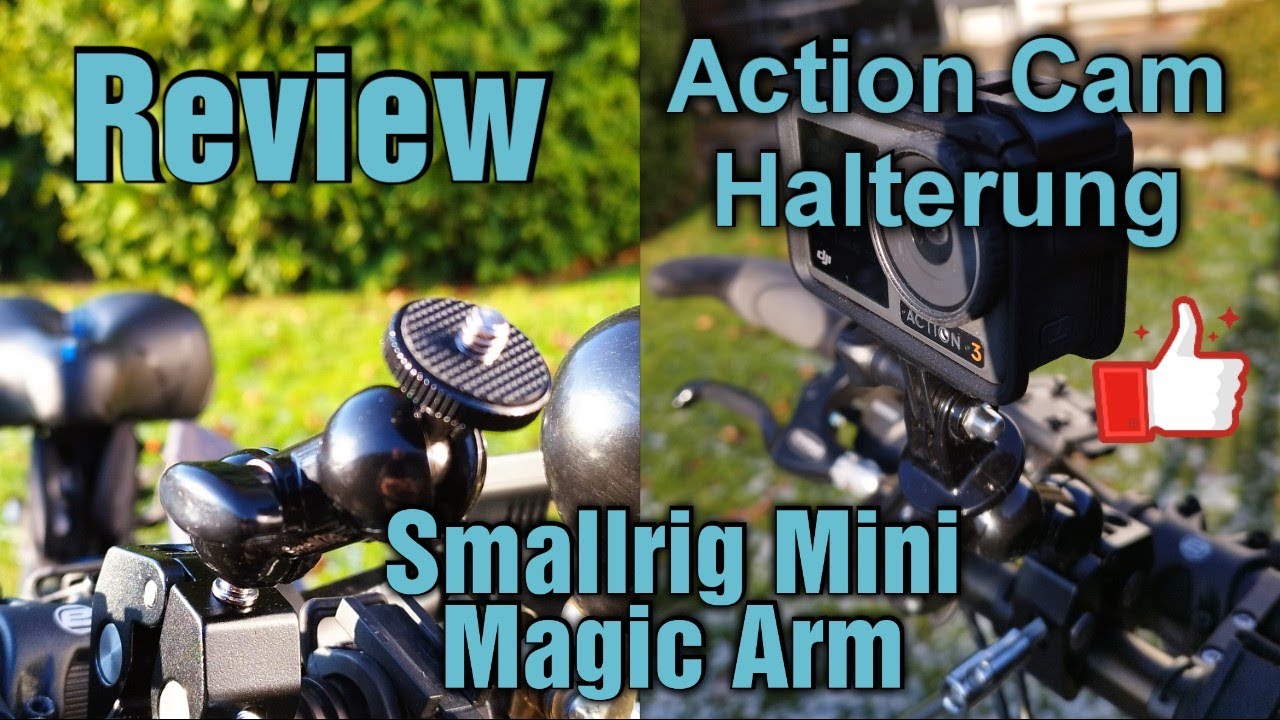Smallrig Mini Magic Arm, Review und Testfahrt - YouTube