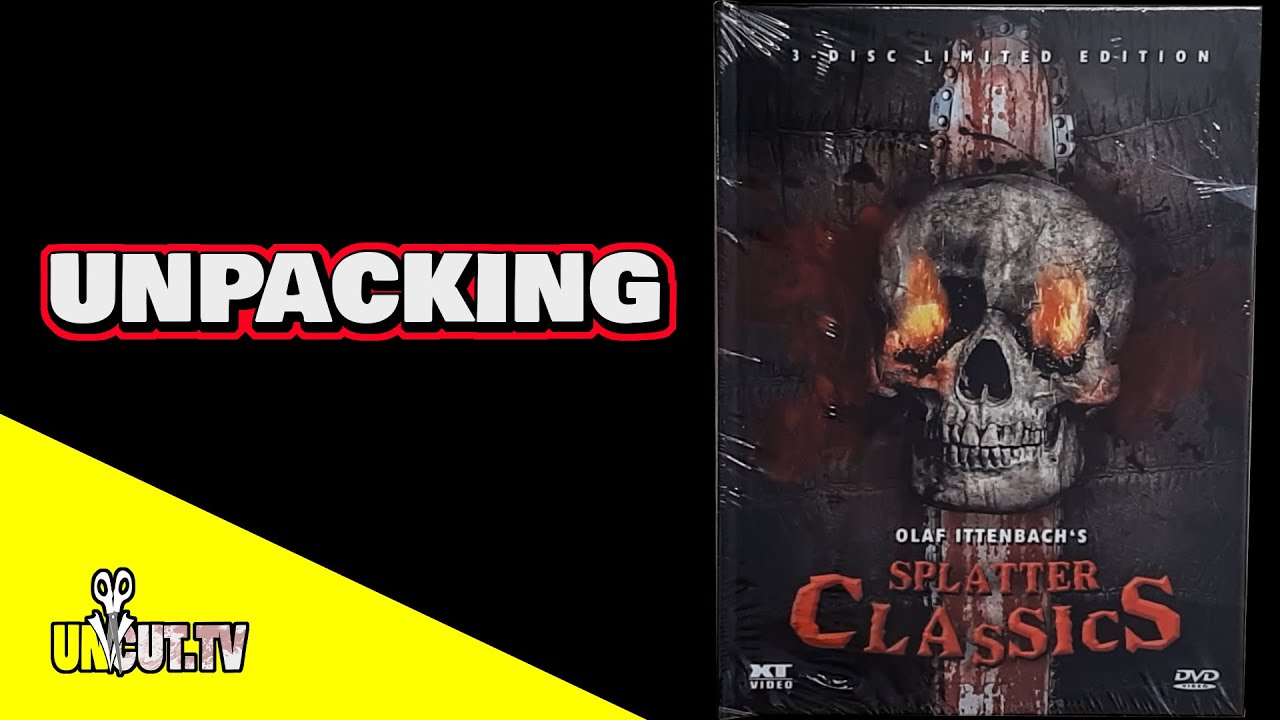 Unpacking: OLAF ITTENBACH SPLATTER CLASSICS | Premutos | The Burning ...