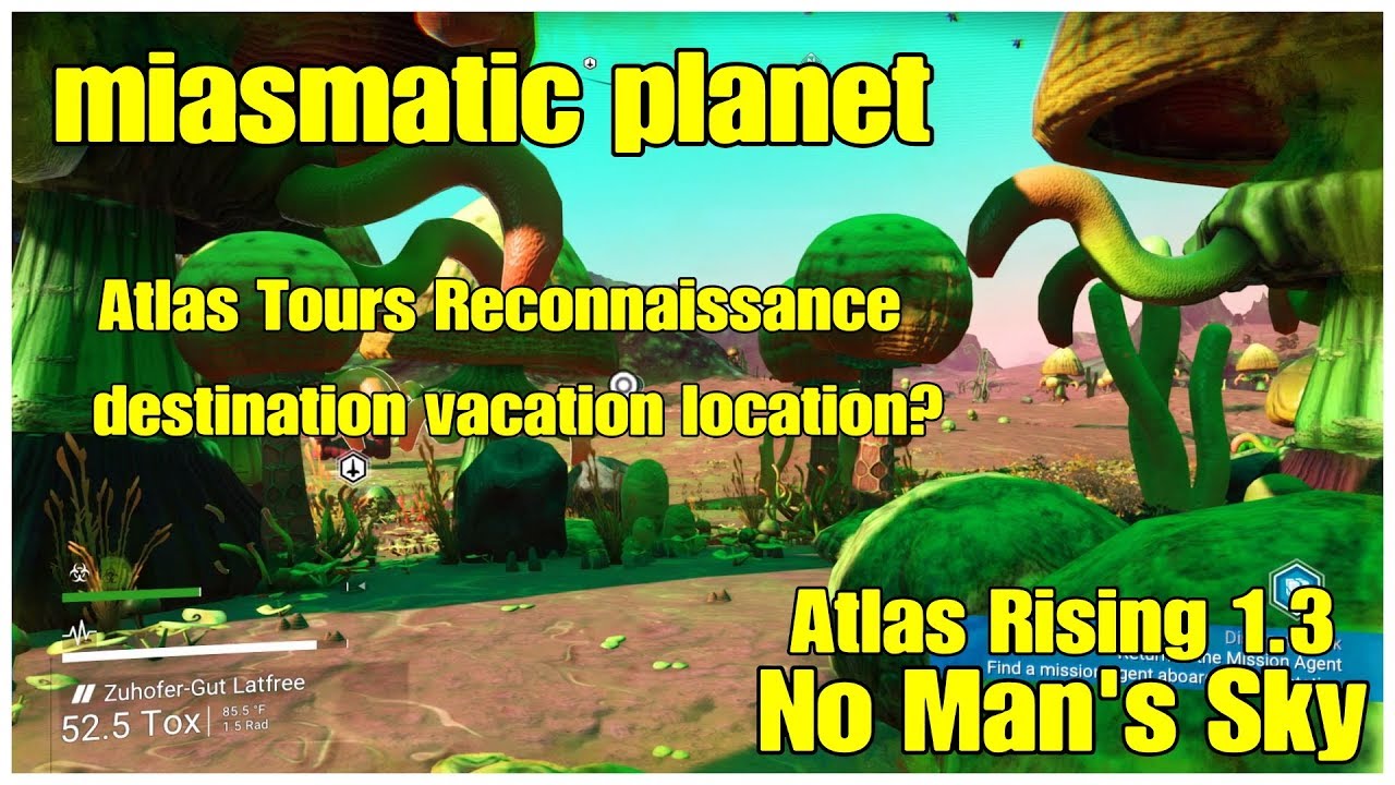 Miasmatic Planet Atlas Tours No Man's Sky - YouTube
