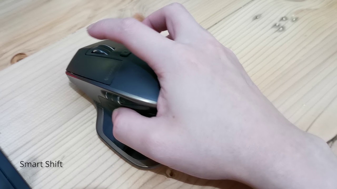 Logitech MX Master Scroll Wheel Features Demo - YouTube