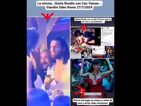 CAN YAMAN CON GIULIA RINALLO GIRLNIGHT COMPANY JUNTOS NIGHTCLUB ...