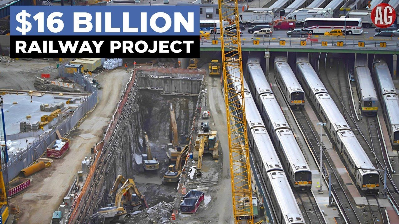 The $16 Billion MEGA Railway project That Took Forever - YouTube