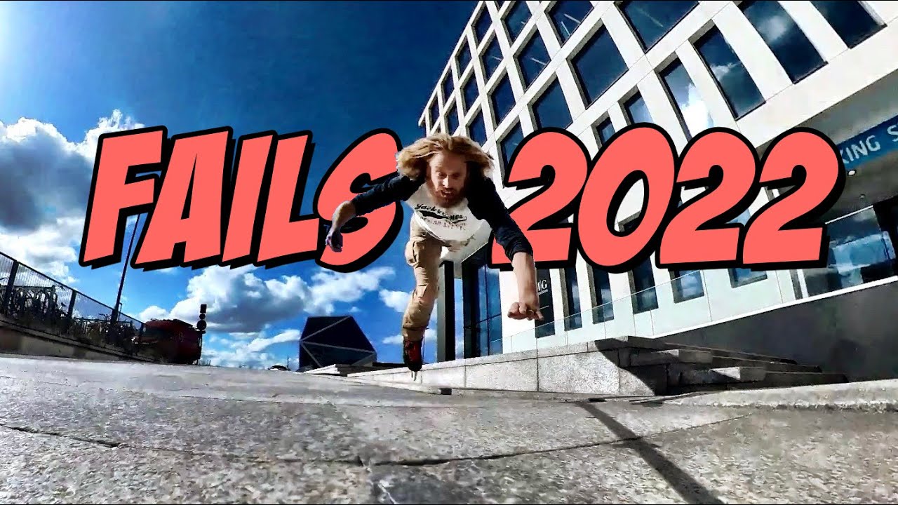 My Rollerblading FAILS of 2022 - YouTube