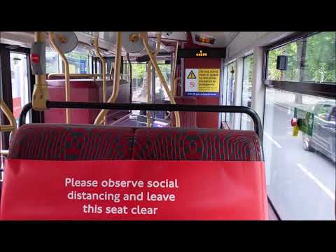 *DIVERSION* London Central Route 37 Journey | Volvo B5LHC Wright SRM ...