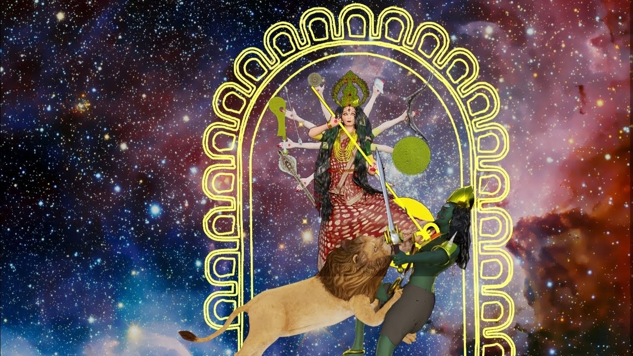 Mahalaya 2021| Maa Durga 3d animation| chotoder Mahalaya |ছোটদের ...