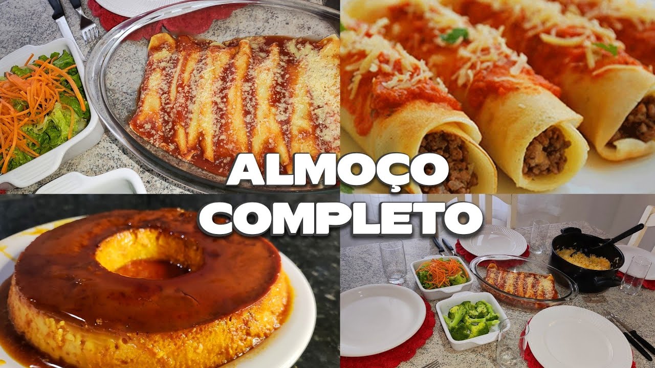 ALMOÇO DE DOMINGO COMPLETO - YouTube
