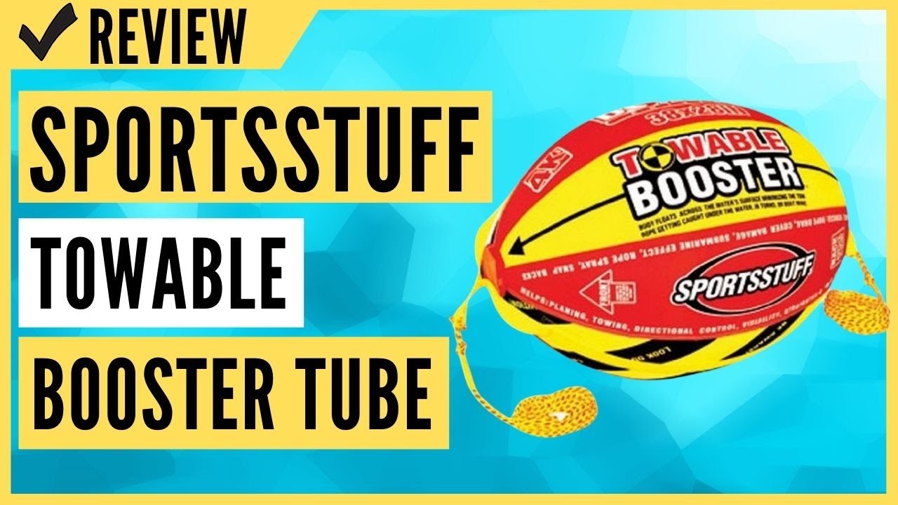 SPORTSSTUFF Towable Booster Tube Review - YouTube