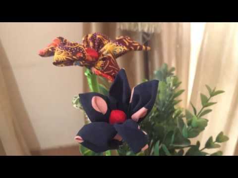 How to Make Artificial Flowers ," Patchwork"Tutorial Membuat Bunga dari ...