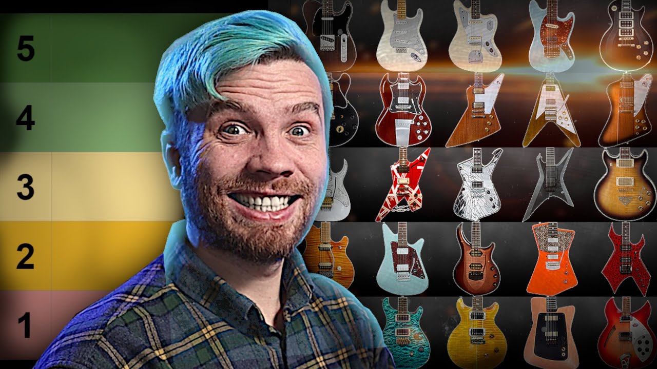 Electric Guitar Shapes Tier List - YouTube