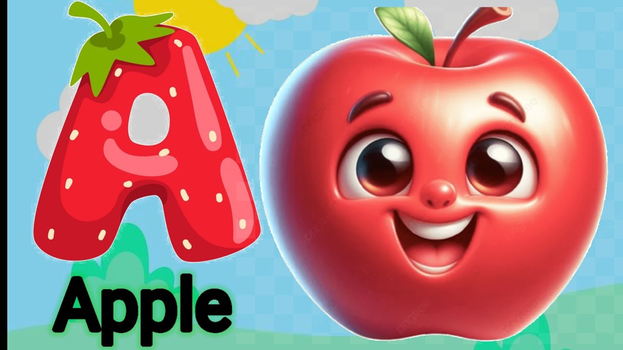 A for Apple | ABC Phonics Song | ABC Song | ABCD | English Alphabet ...
