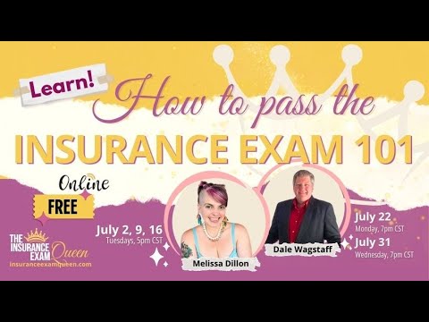 How to Pass The Insurance Exam 101 7/9/2024 - YouTube