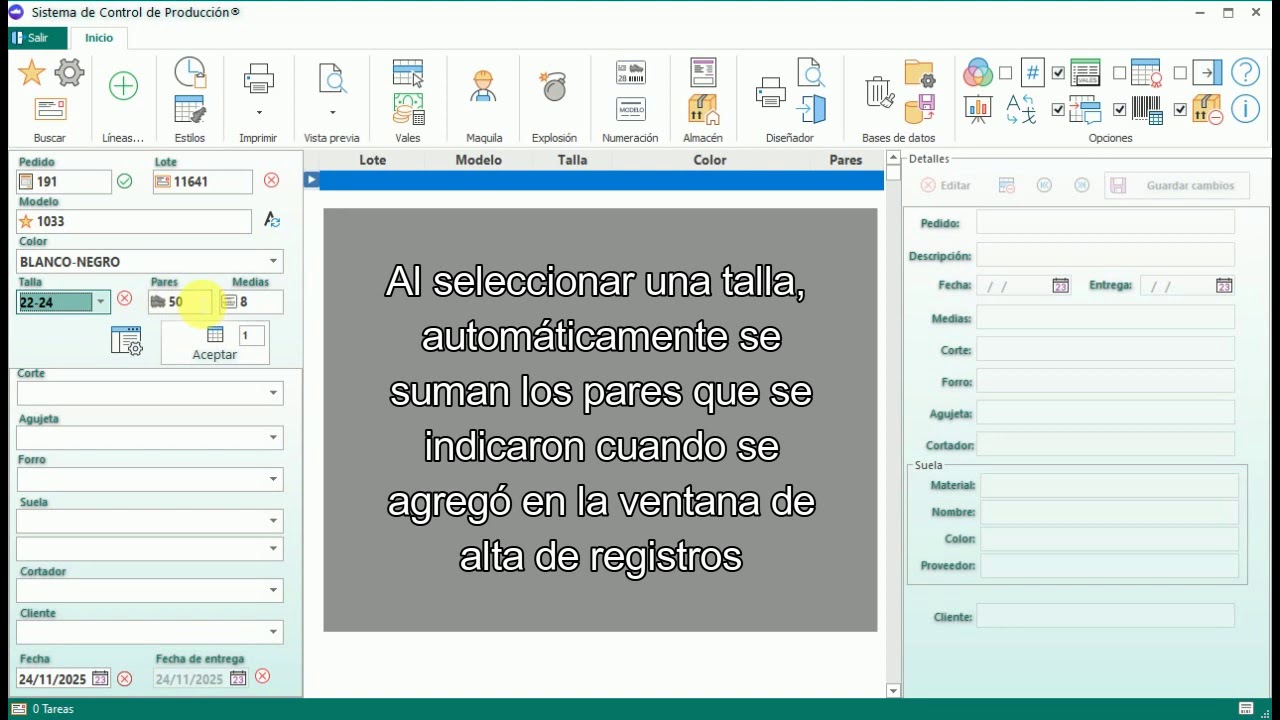 Cómo iniciar con el SCP (Software para control de producción de calzado ...