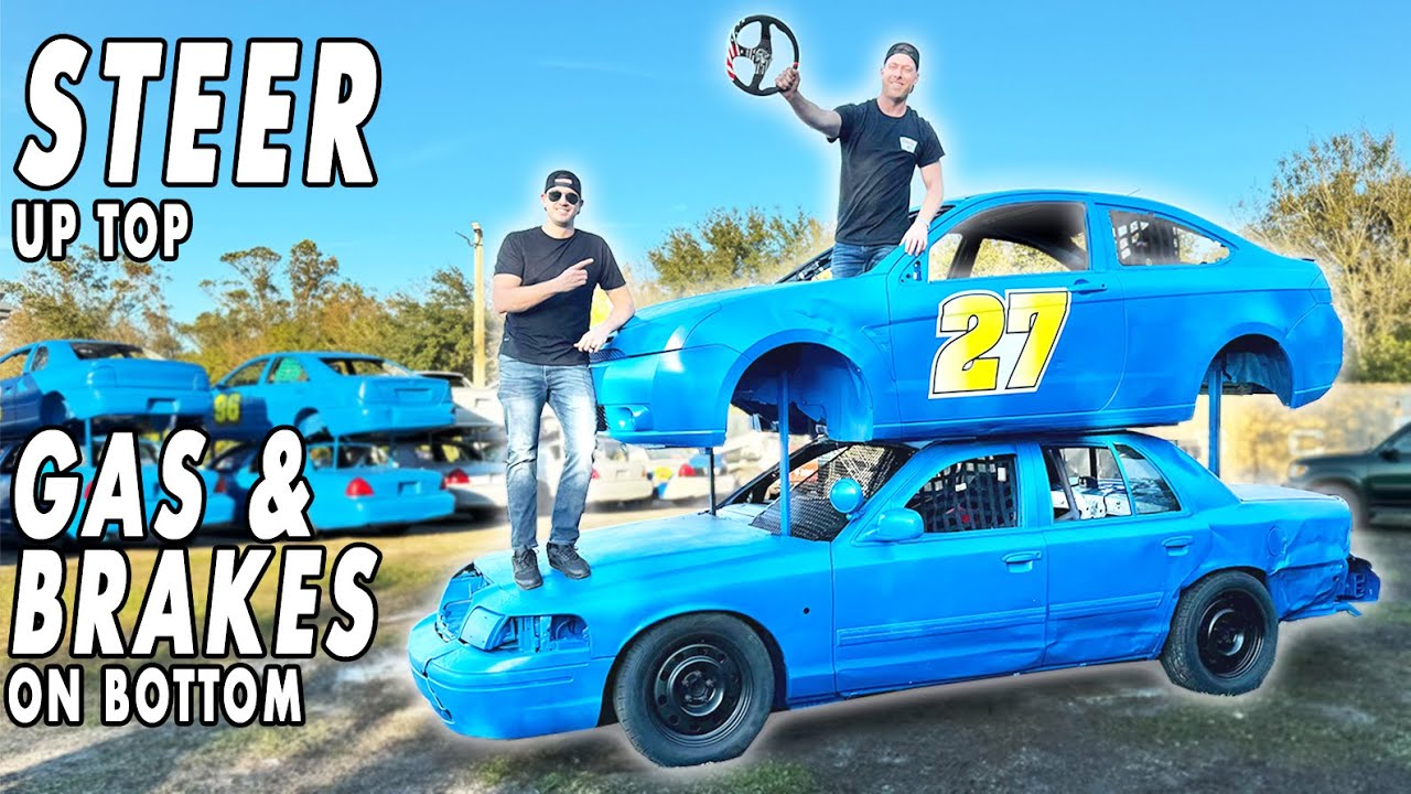 Racing Stacked Cars at the Freedom Factory (I Couldn't Stop Laughing ...