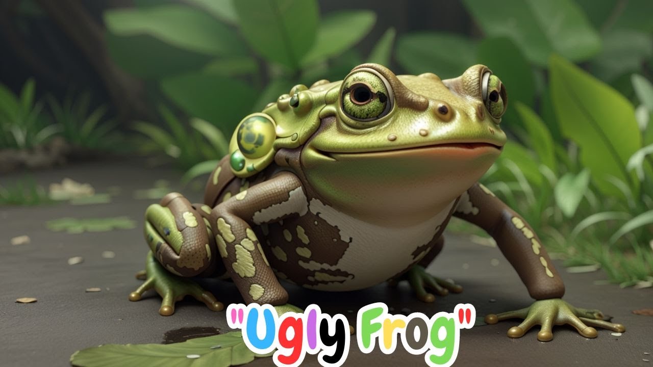 Ugly Frog In English - MORAL STORY FOR KIDS || BEDTIME HUT STORIES ...