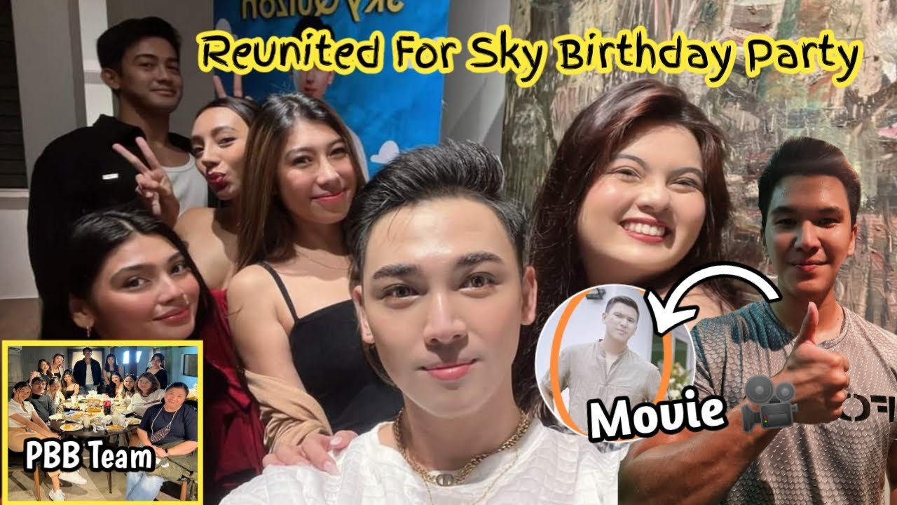 KIANO UPDATED | PBB TEAM REUNITED SA BIRTHDAY PARTY NI SKY 🎉 + BOSS G ...