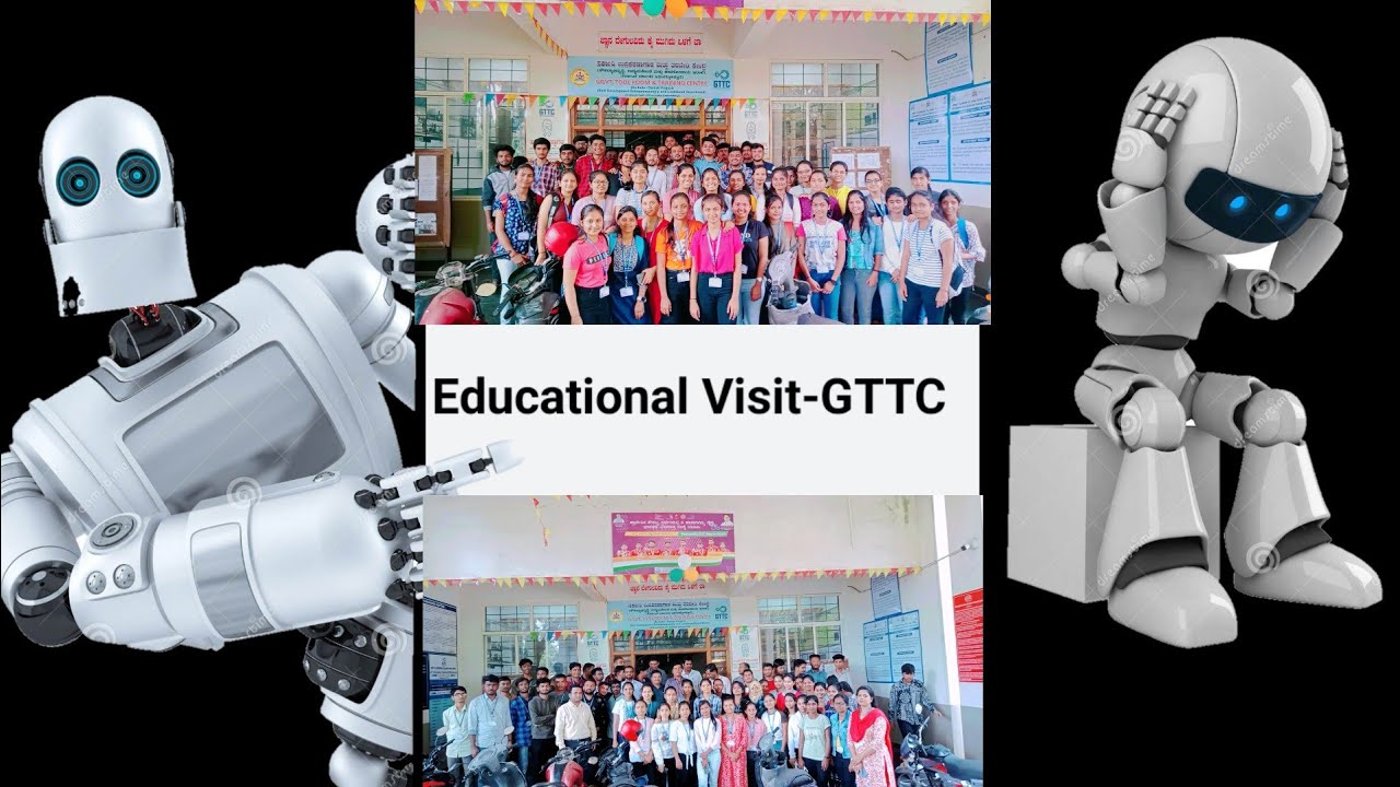 GTTC-Educational visit| Robotics lab| AITM 4th sem CSE 2K23|#robotics # ...