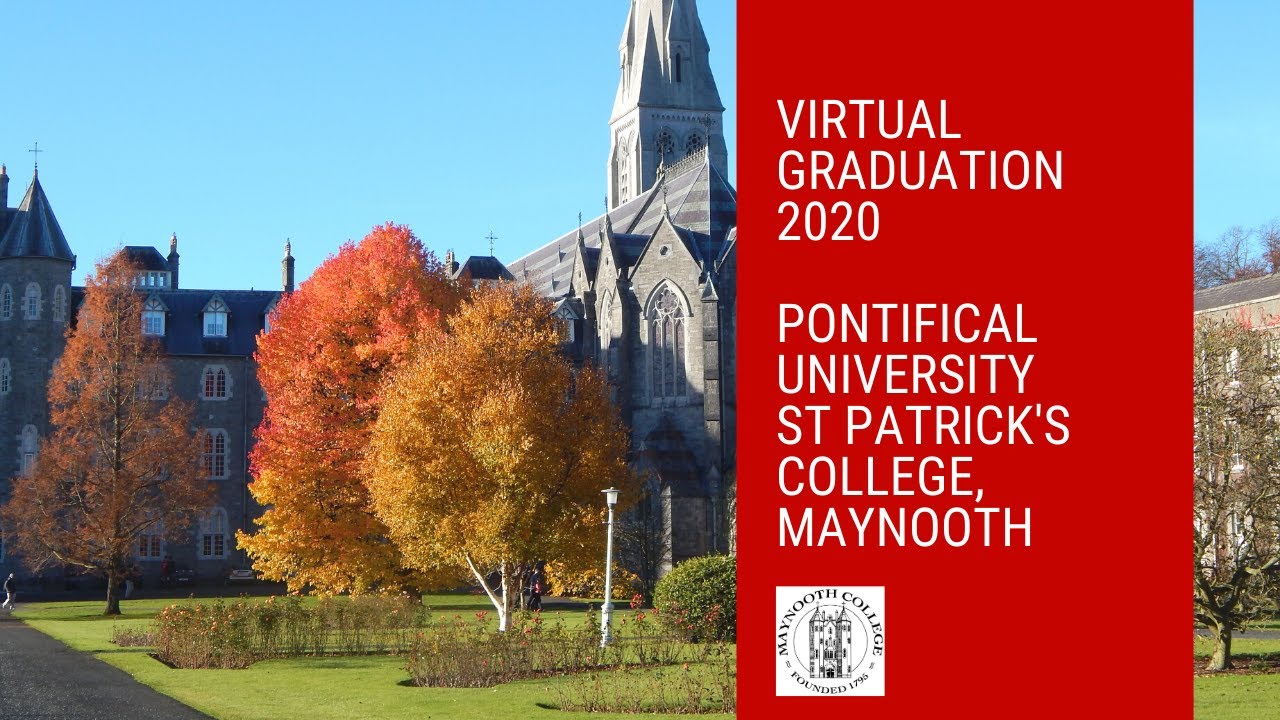 Virtual Graduation 2020, Pontifical University, St Patrick's College ...