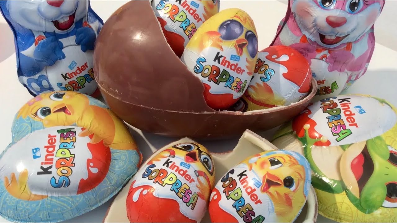 Easter Kinder Heart ASMR Unboxing - YouTube