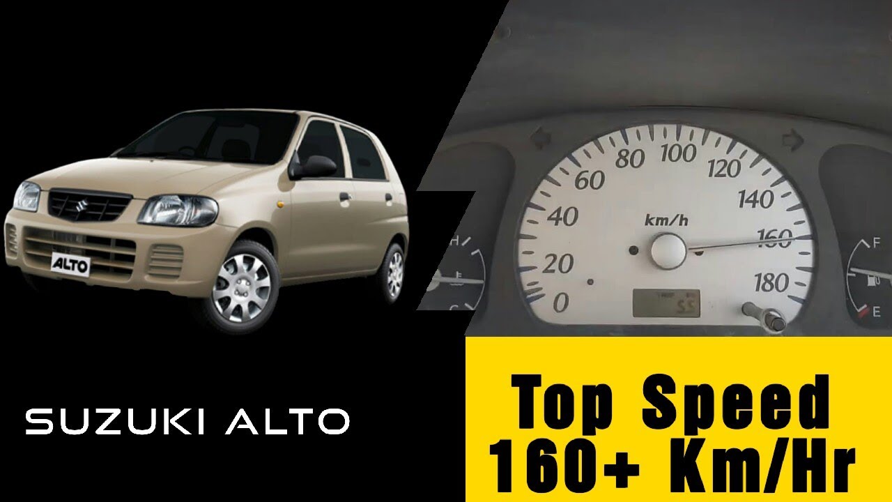 Suzuki Alto Top Speed Test Vxr (2000-2012) | Acceleration 0-160 km/h ...