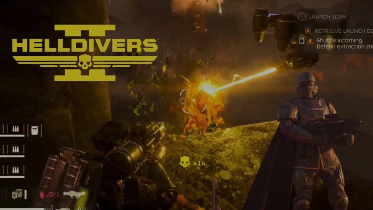 HELLDIVERS 2 EXPLOSIVE EXTRACTION - YouTube
