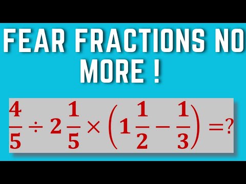PEMDAS with Fractions #fraction - YouTube