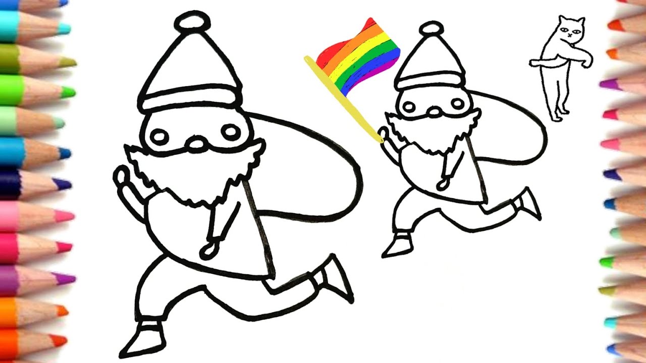 Hi Fans | How.. 2D A Santa Clous !! ? Very Simple. Drawing Lessons ...