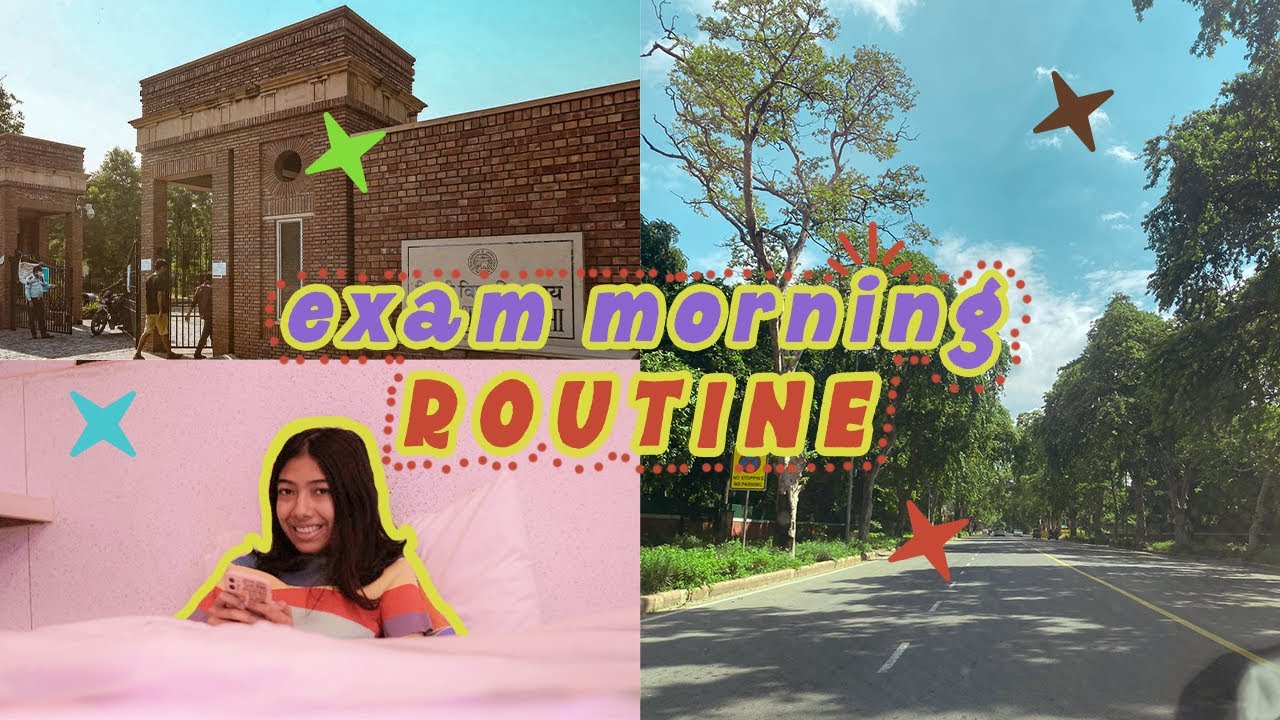 The Morning Routine to Help You Ace Your Exams *Realistic* - YouTube