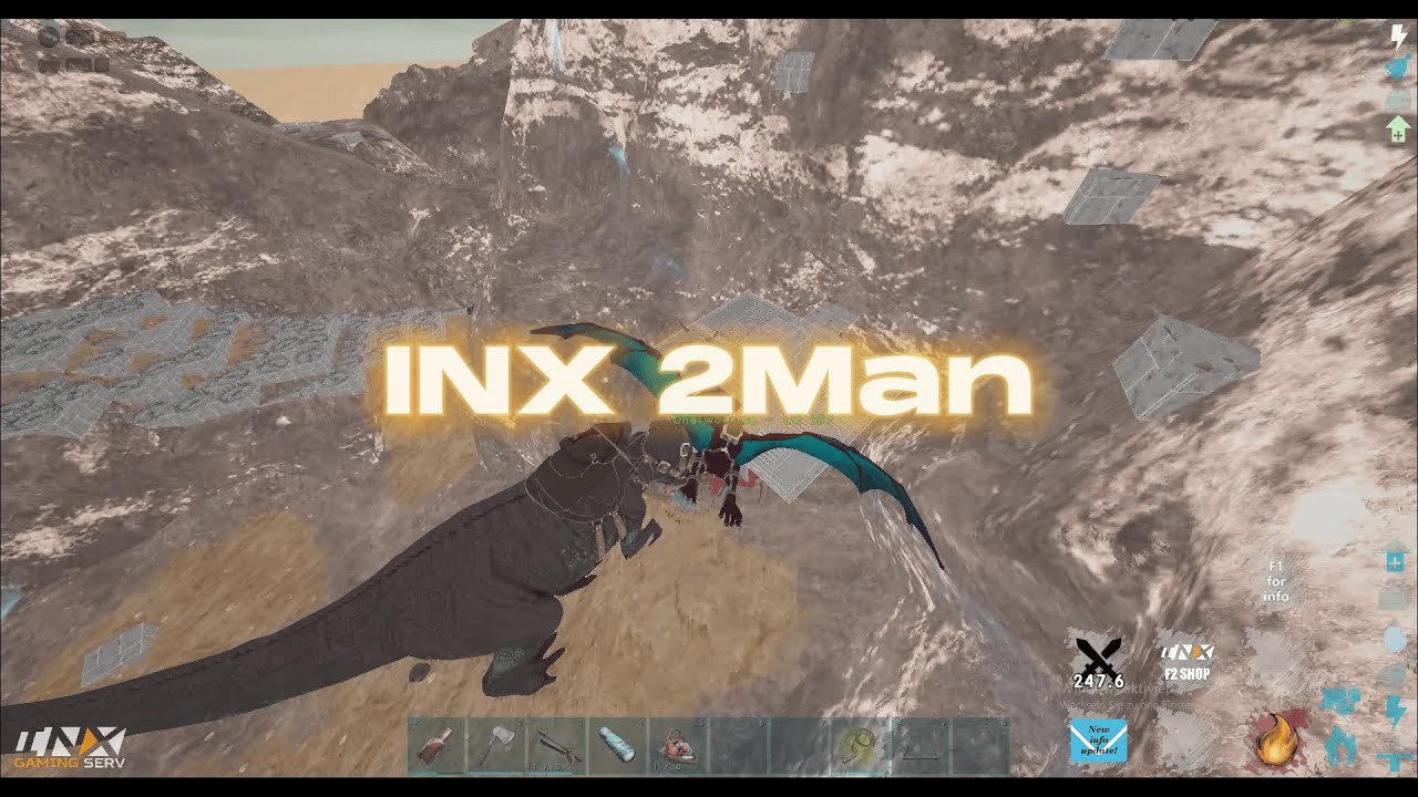 Online Wiping Hakuna and Highlights! | Ark Unofficial PVP | INX 2Man ...