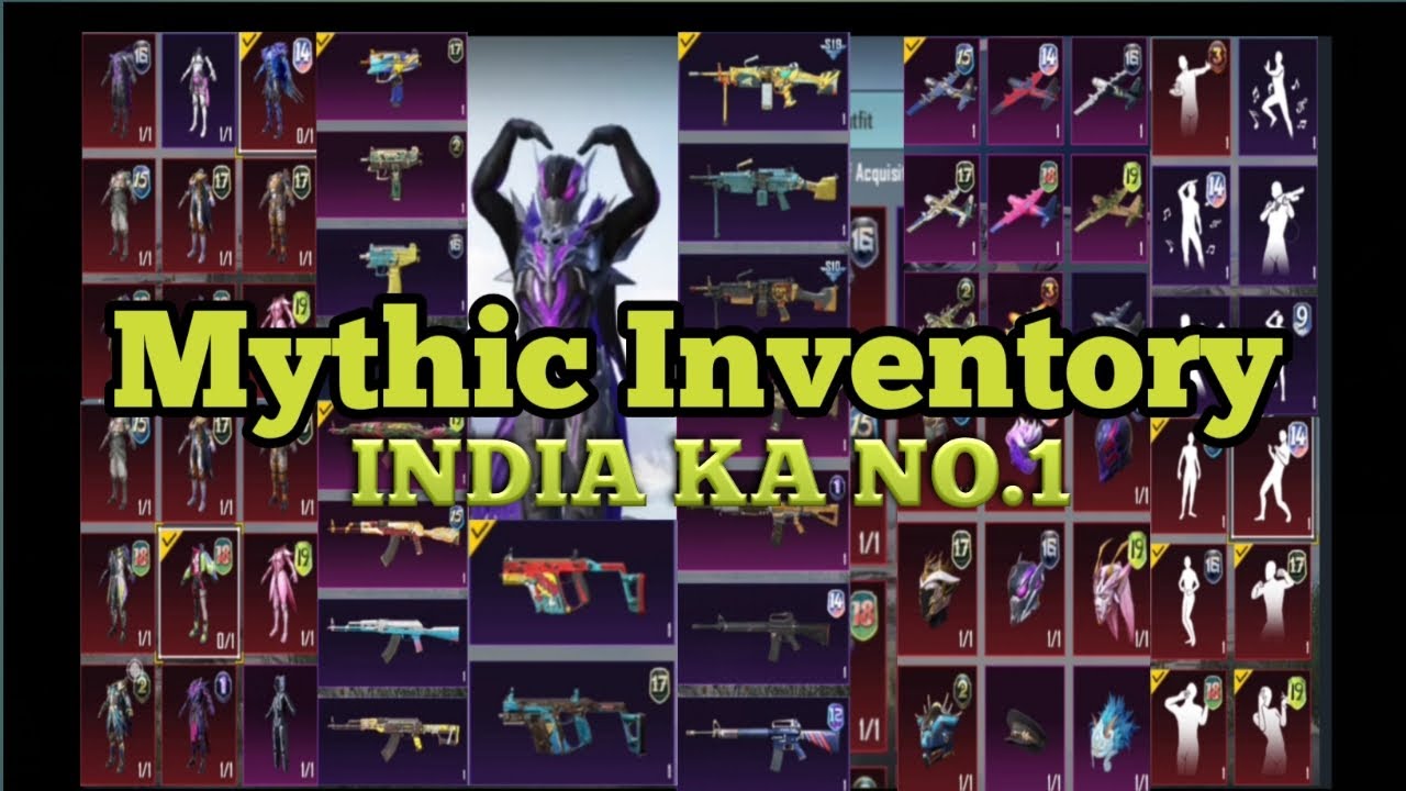 my mythic inventory #bgmi#jonathan#carryminaty#mythic#inventry#sosad# ...