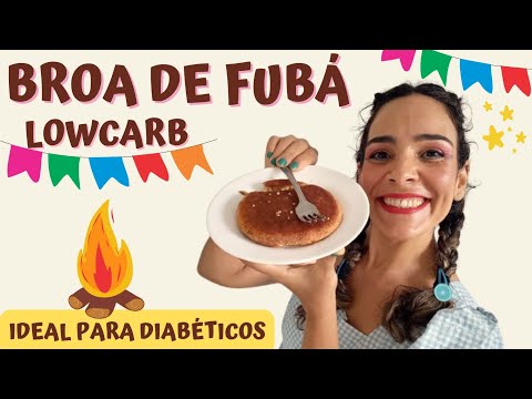 Broa De Fubá Lowcarb |Sem Glúten | Sem Leite | Glicose Controlada Nas Festas Juninas