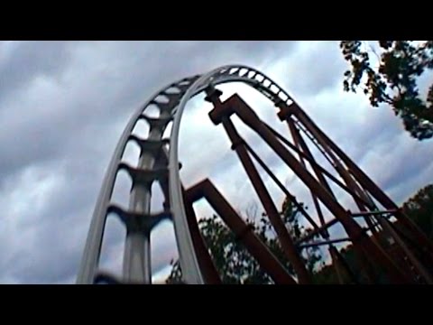 Powder Keg launched coaster (Front Seat POV) - Silver Dollar City - YouTube