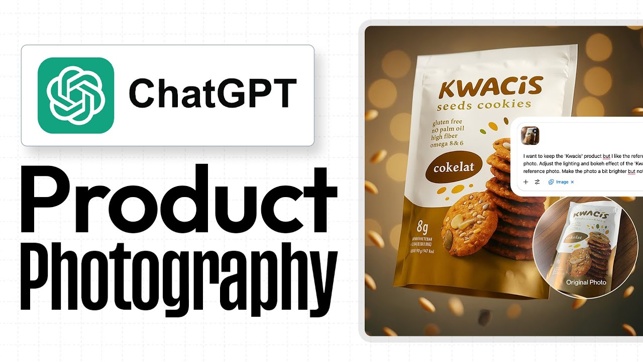 how to Create Product Photography with Chat GPT | Step by Step - YouTube