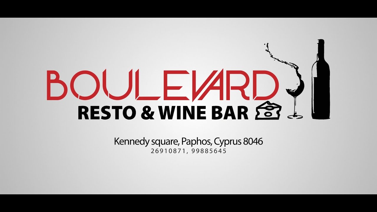 BOULEVARD BISTRO & WINE BAR (реклама) - YouTube