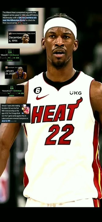 *Jimmy Butler & the Heat upset Milwaukee in a #126 (ritual) #nbaplayoffs - YouTube