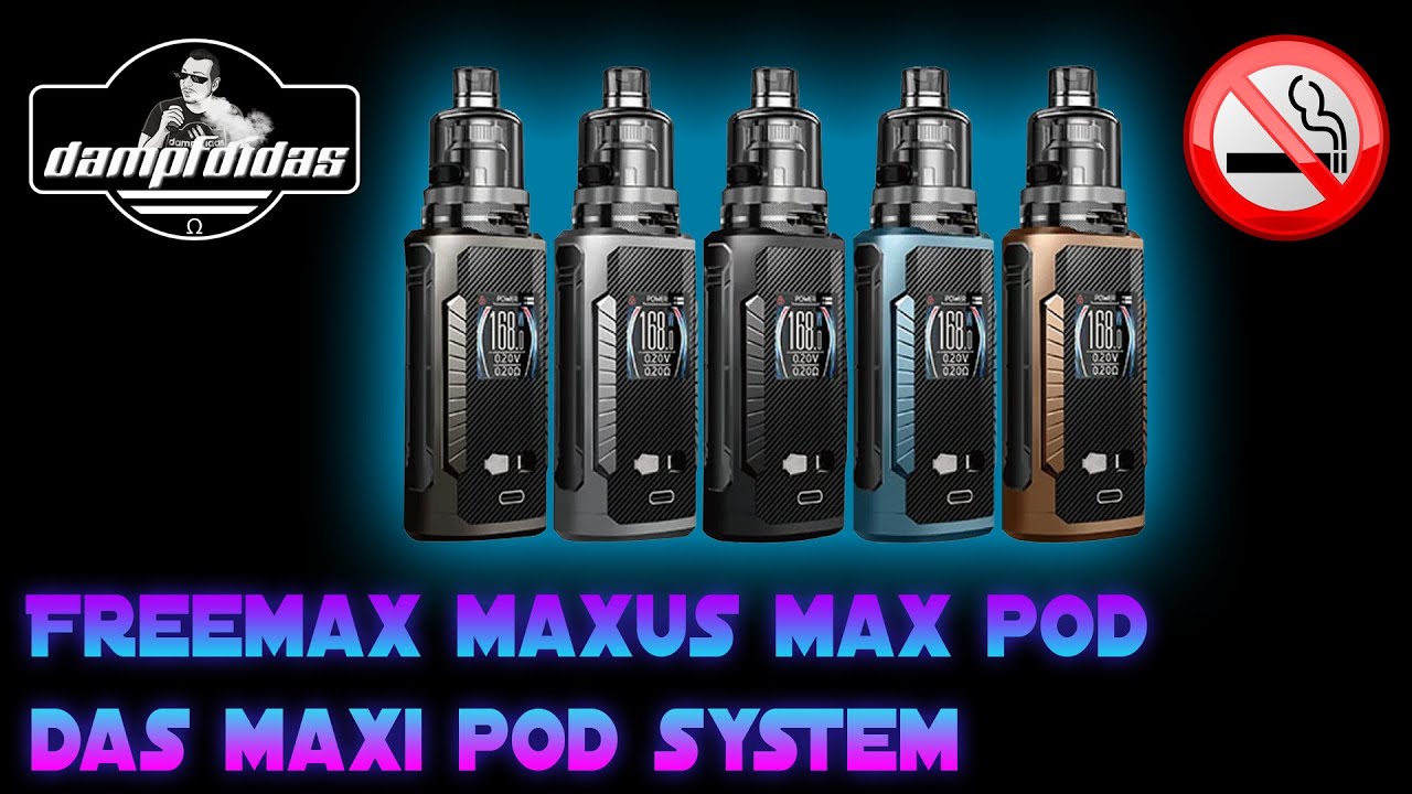 Freemax Maxus Max Pod Kit - YouTube