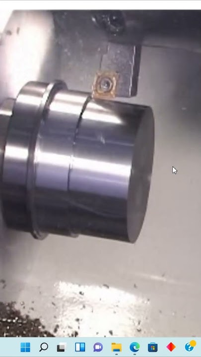 AMAZING ROUGH TURNING OPERATION - G71 CYCLE OPERATION - CNC TRAINING IN ...