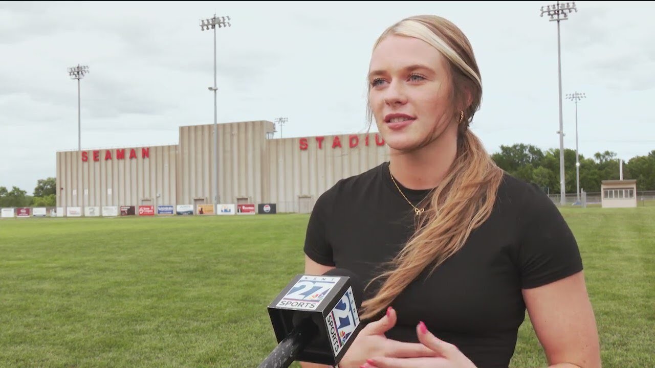 Seaman grad joining Washburn track after gap year - YouTube