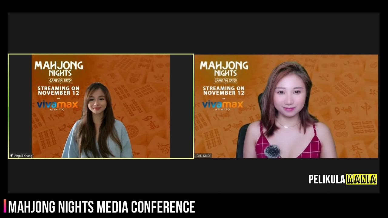 MAHJONG NIGHTS Media Conference, Part 1 - Angeli Khang | November 12 on VIVAMAX - YouTube